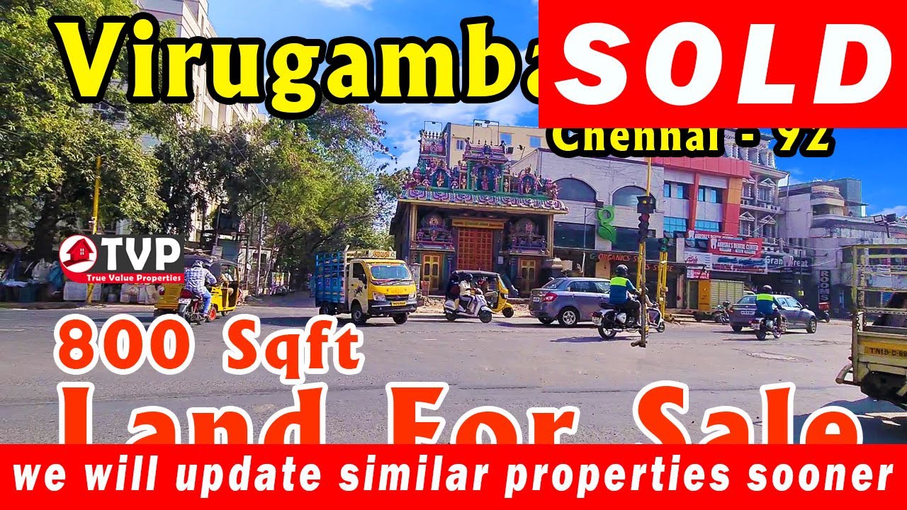 SOLD - Land For Sale in Chennai | Virugambakkam Chennai - 600092 | 800 ...