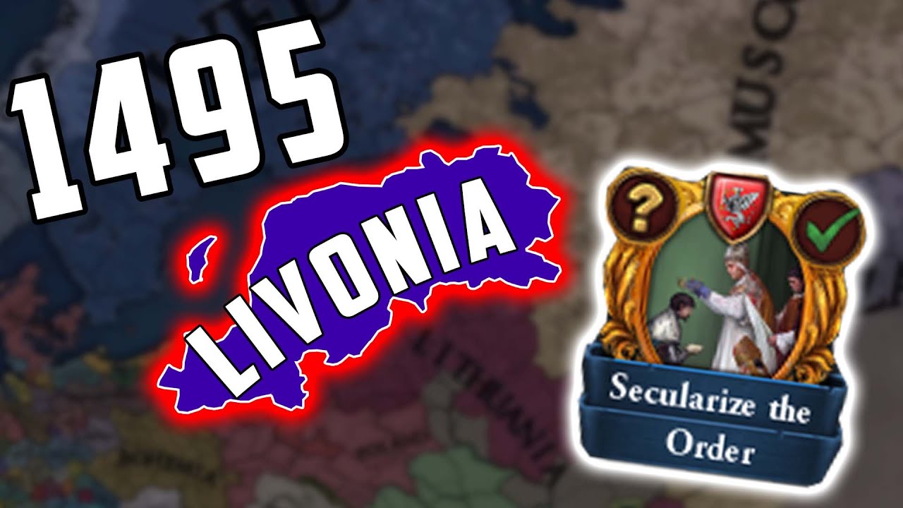 Livonia has one of the MOST ENJOYABLE Mission Trees in EU4 - YouTube