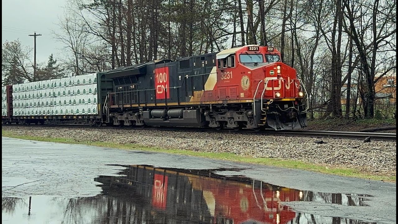 4/11/24 CN Train 302 - YouTube
