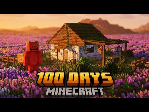 100 DAYS ON AN ABANDONED APIARY IN MINECRAFT