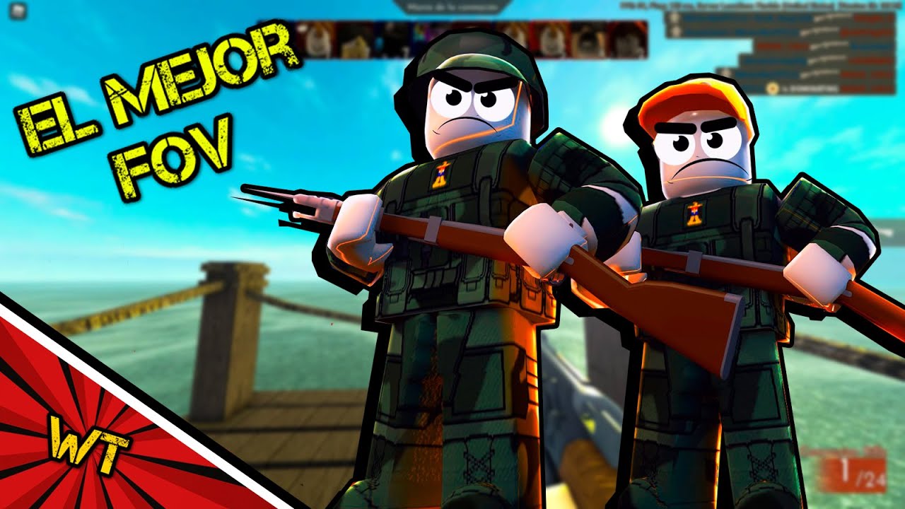 cual es el MEJOR FOV para ARSENAL ROBLOX - YouTube