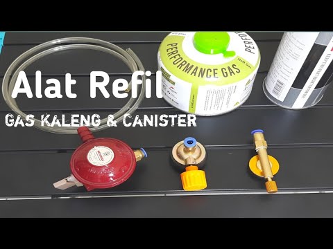 Alat Refil Gas Kaleng & Canister - YouTube
