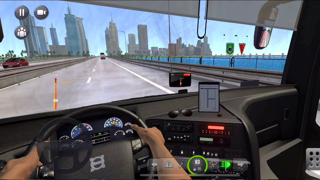 Volvo 9800 Driving | Bus Simulator : Ultimate - Mobile GamePlay - YouTube