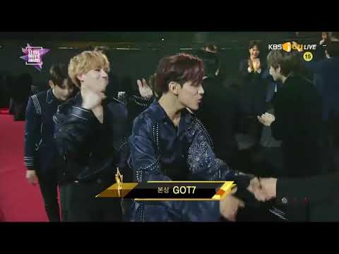 BTS' Jungkook & GOT7's Bambam & Yugyeom interaction - Seoul Music Awards 2018