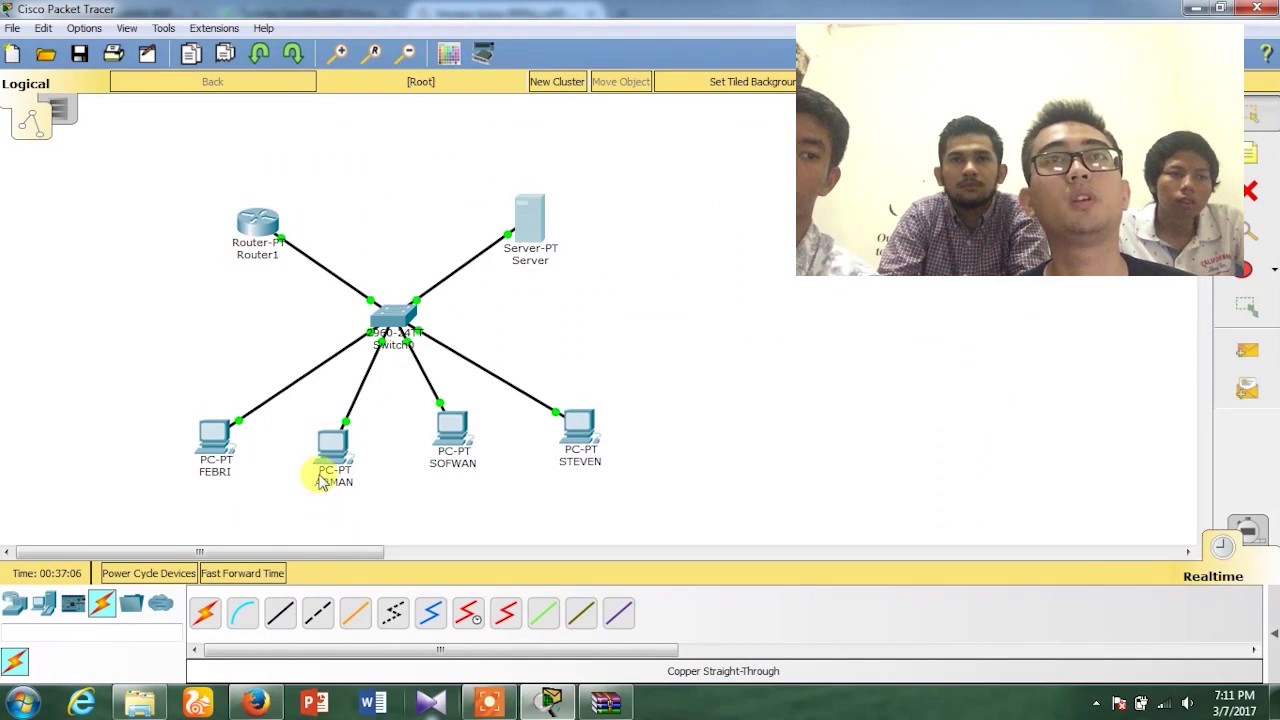 Fungsi Server pada Packet Tracer - YouTube