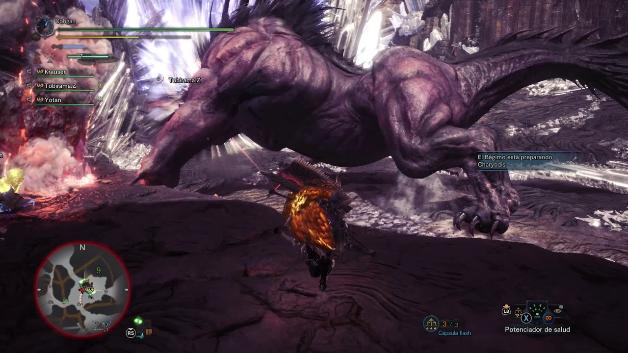 Cómo NOOOOOOO matar al Begimo / Behemoth | MHW Anécdotas 4 | Me morí ...