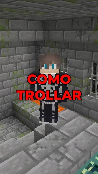 COMO TROLLAR SEU AMIGO DE FORMA INSANA NO MINECRAFT - YouTube