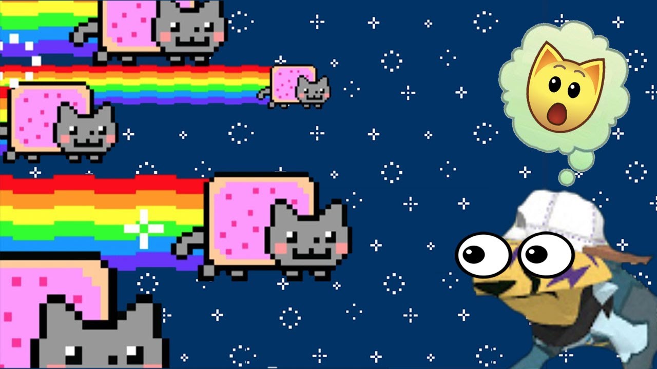 Nyan Cats Attack! I Animal Jam - YouTube