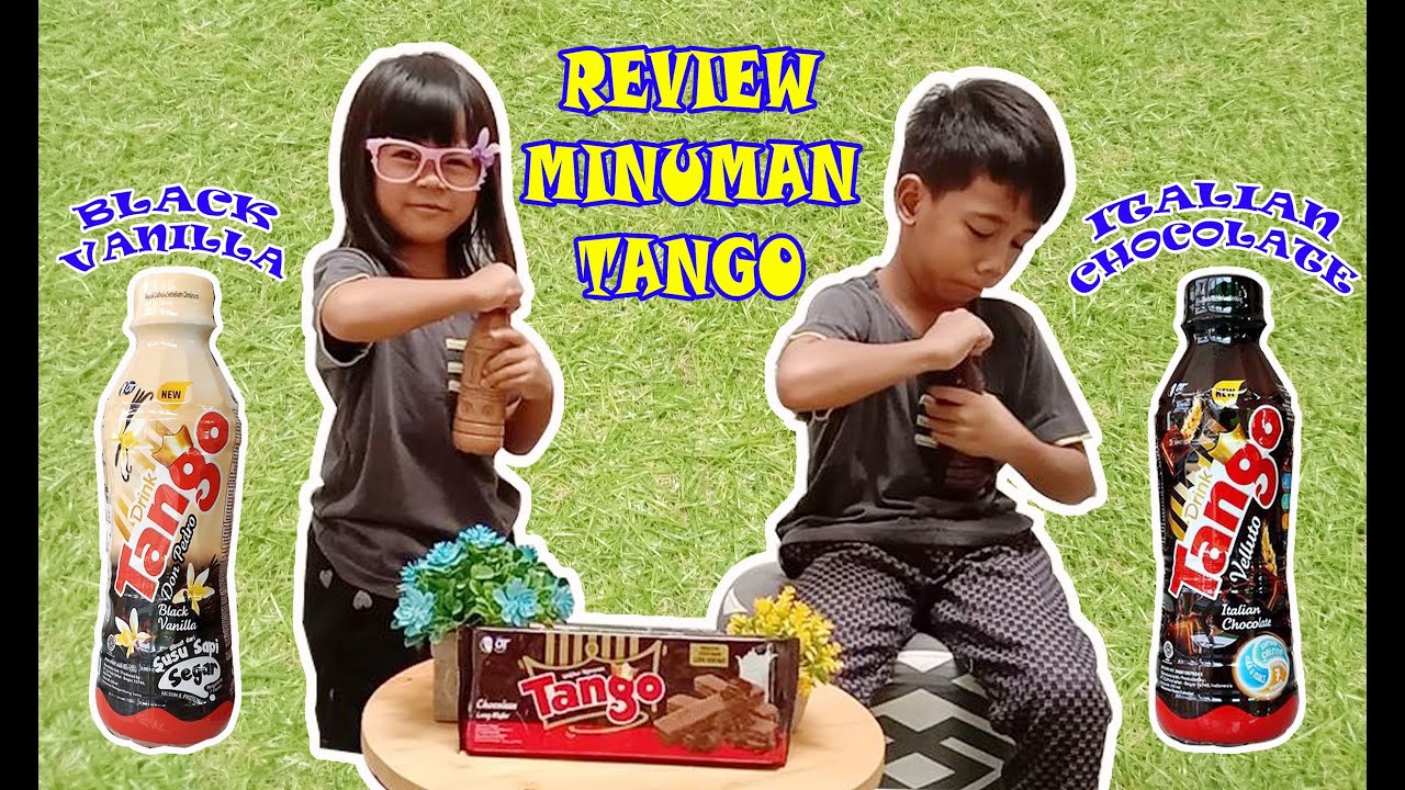 Review minuman Tango (ITALIAN CHOCOLATE & BLACK VANILLA) - YouTube