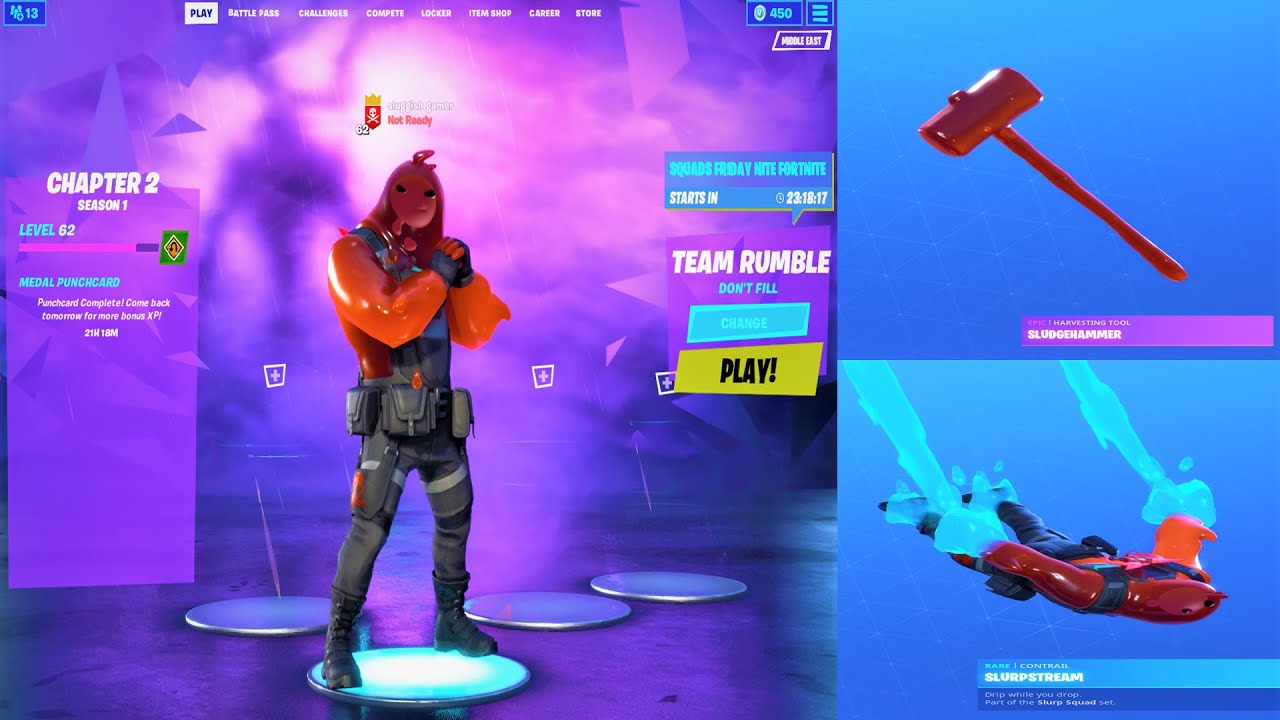 Unlocking the Sludge Style of Rippley vs Sludge Outfit | Fortnite ...