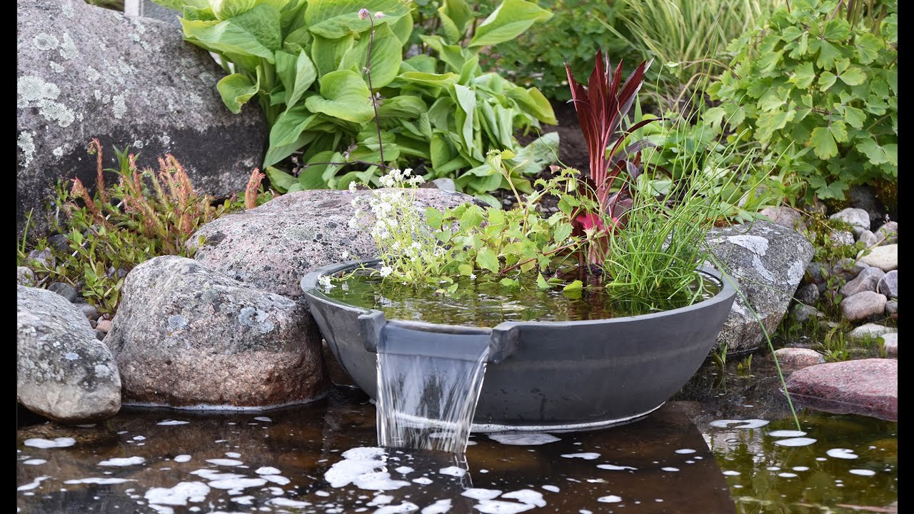 Stig tipsar: Minidamm med vattenfall - YouTube
