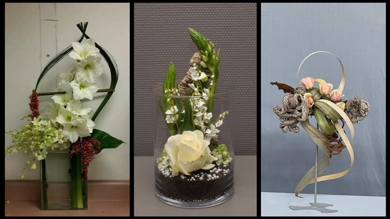 most adorable and elegant flowers arrangements - YouTube
