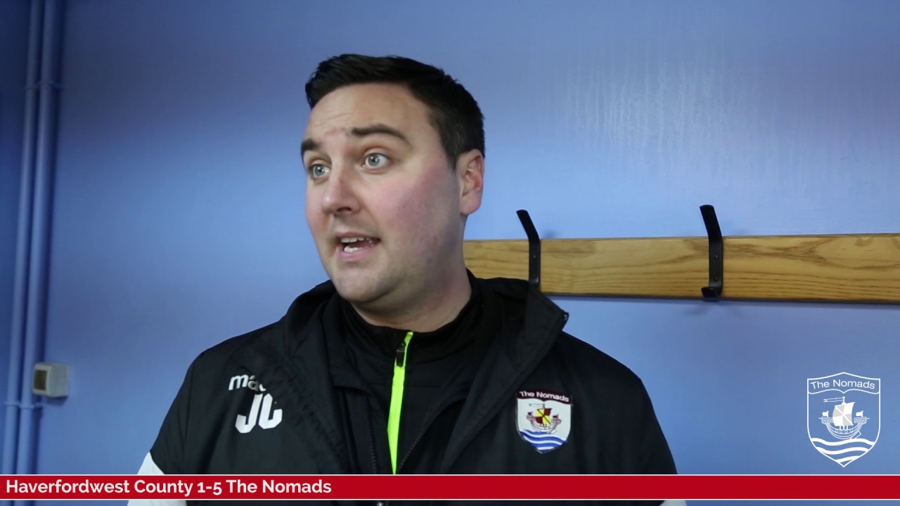 Haverfordwest County 1-5 The Nomads - Jay Catton Comments - YouTube