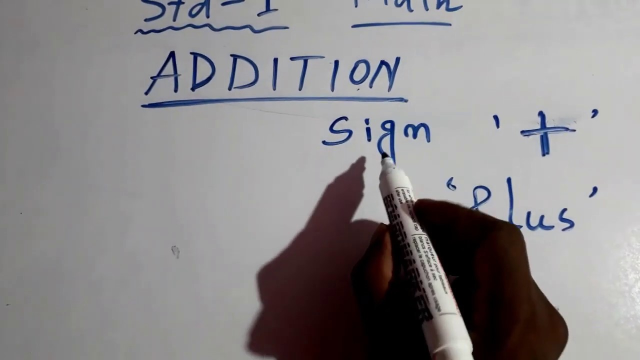 Std-I Math || Addition ( short form ) //How to add (short form) - YouTube