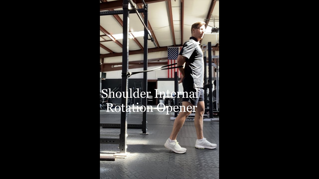 Shoulder Internal Rotation Opener - Physical Therapy - Rotator Cuff ...