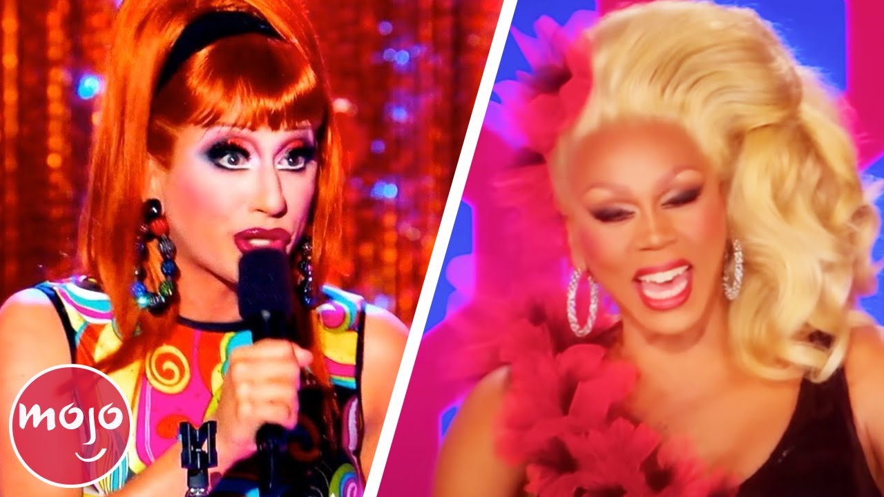 10 Times Drag Race Queens Cracked RuPaul Up in Comedy Challenges - YouTube