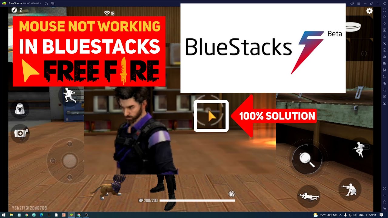 Mouse Not Working in Bluestacks Free Fire? Here's How to Fix It! - YouTube