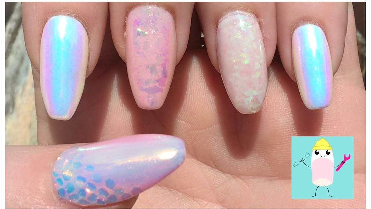 Bitch, I'm a Mermicorn! Unichrome Mermaid Nails @thenailengineer - YouTube