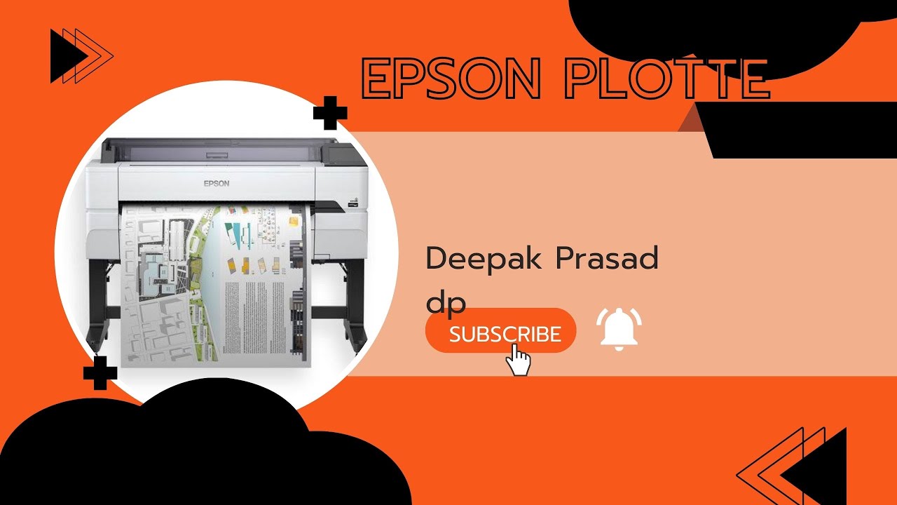 Epson Plotter full review//epson Plotter 5430m// print and fold//epson plotter printer 36 inch ...