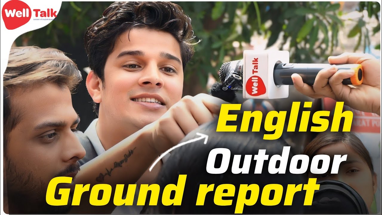 Outdoor Ground report | English speaking activity |Confidence buliding ...