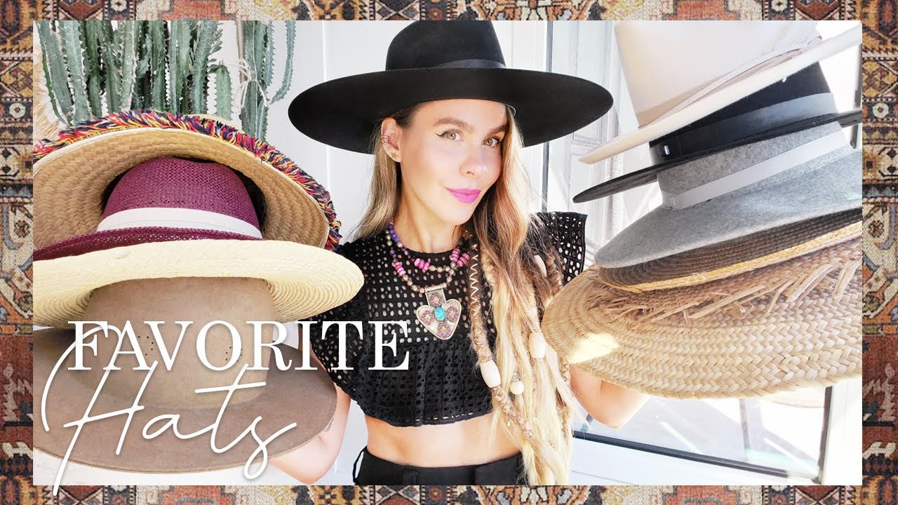 My Hat Collection / Haul / Favorite Hats - YouTube