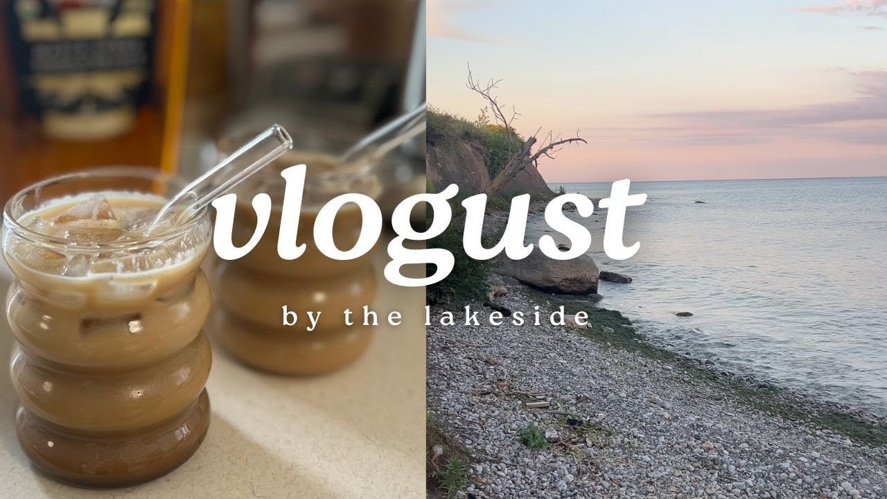 Sea Salt & Maple Syrup Latte's | A Walk By the Lakeside | Vlogust Day 9 ...