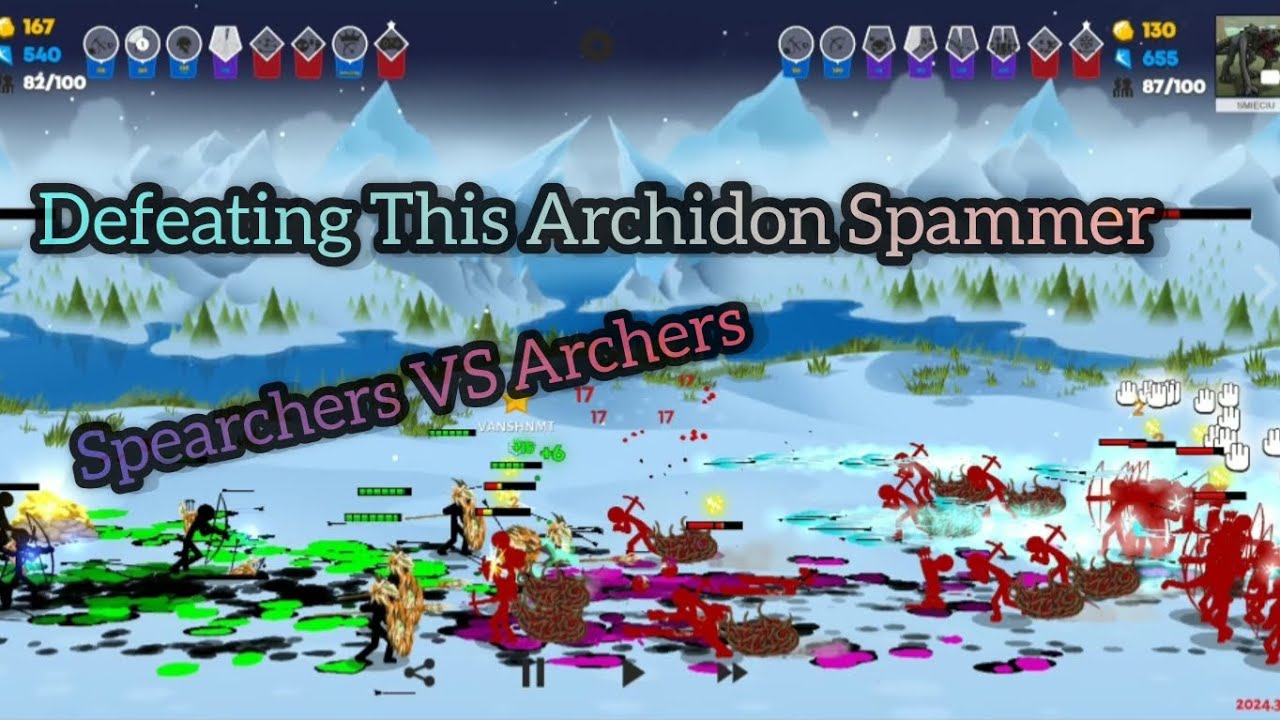 Archidon Spammer vs. My Ultimate Army: Who Wins? Stick War 3 Showdown ...