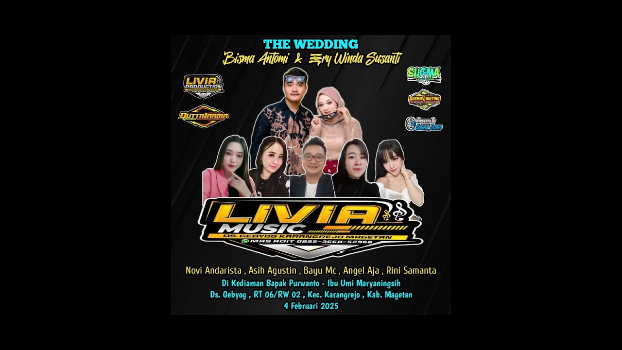 🔴 LIVE STREAMING | LIVIA MUSIC | DUTTA IRAMA AUDIO | SUGMA LIGHTING ...