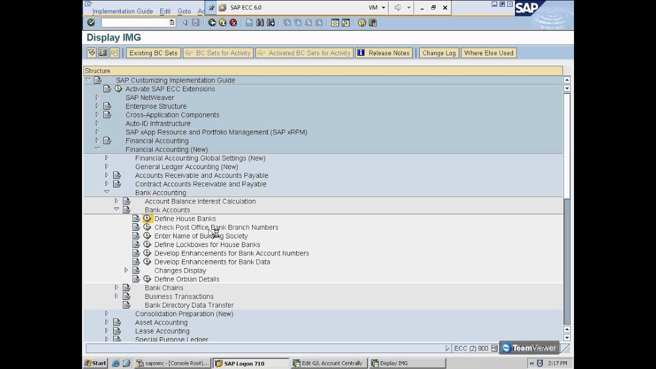 Define House Bank in SAP FICO - YouTube