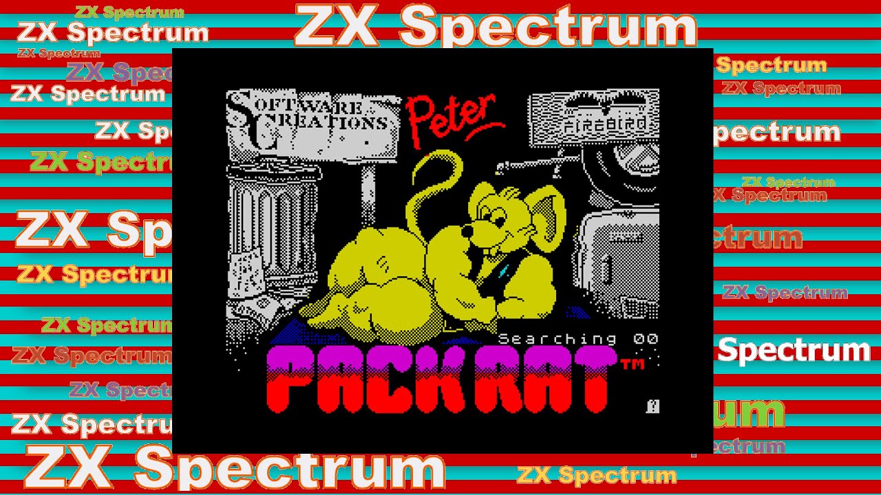 Прохождение игры Peter Pack Rat ZX Spectrum ретро игры - YouTube