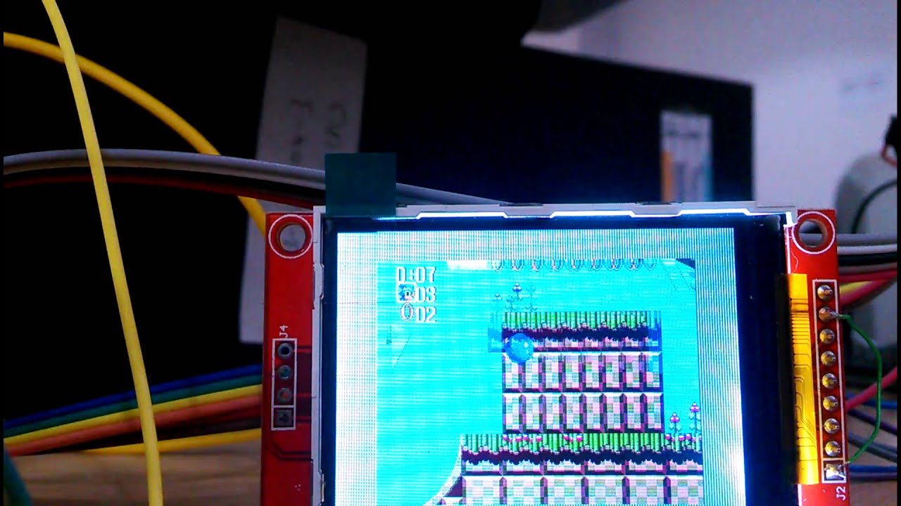 Sega Master System emulator running on an ESP31 - YouTube