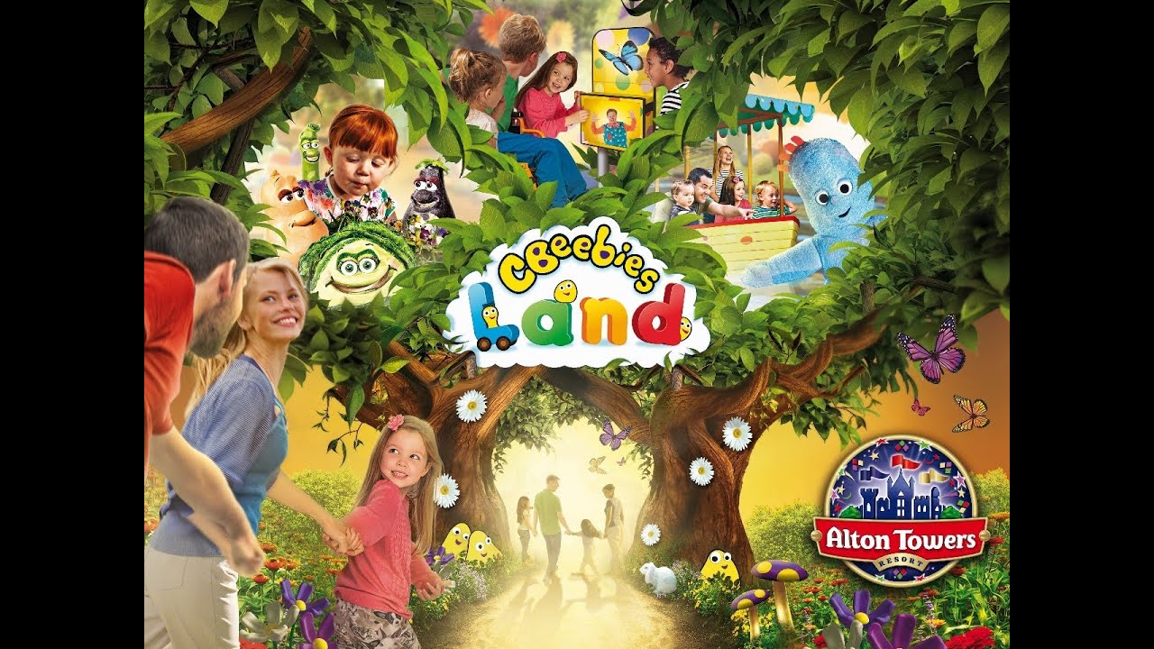 CBeebies Land Alton Towers Map - YouTube