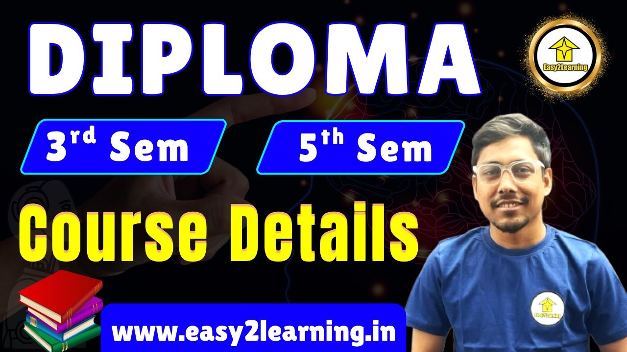 Diploma 3rd & 5th Sem Course Details | Important Books List | Matrix ...