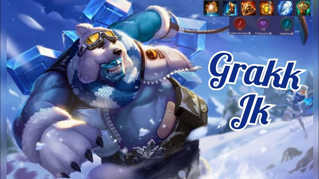 GRAKK||TUTORIAL 2024 MVP ARENA OF VALOR//MEJOR SUP/SOPORTE/TANQUE ...