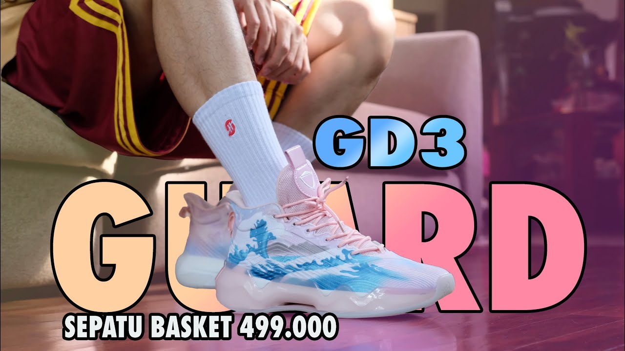 Sepatu Basket Terjangkau 500rb Aja - Guard GD3 Review - YouTube