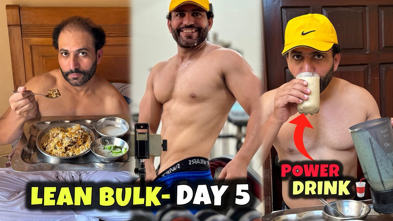Natural Bodybuilding Lean Bulk Day 5 - Abs Day And Belly Fat Loss- Full ...