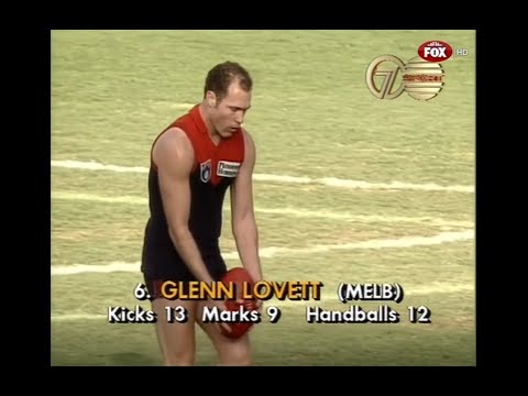 Glenn Lovett - Melbourne - 4 goals v Geelong - 1993 Round 15 - MCG ...