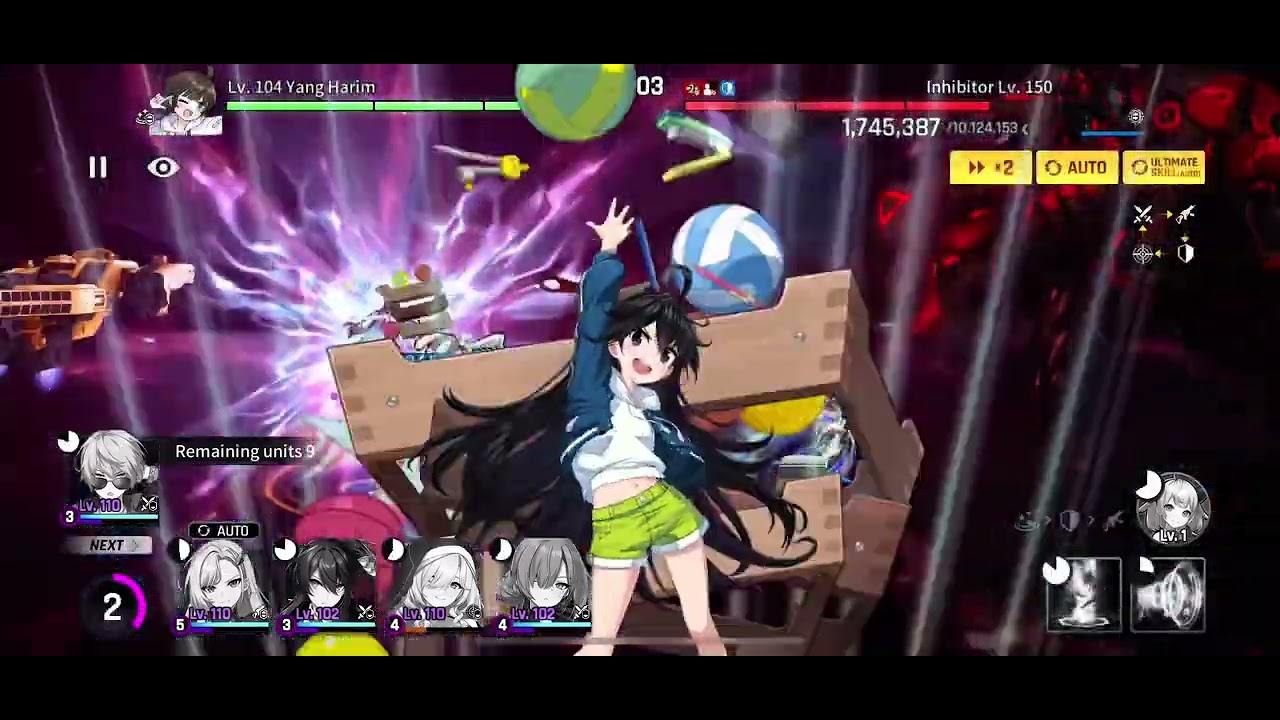 Counter:Side Inhibitor 150 Raid Full Auto Nightmare - YouTube