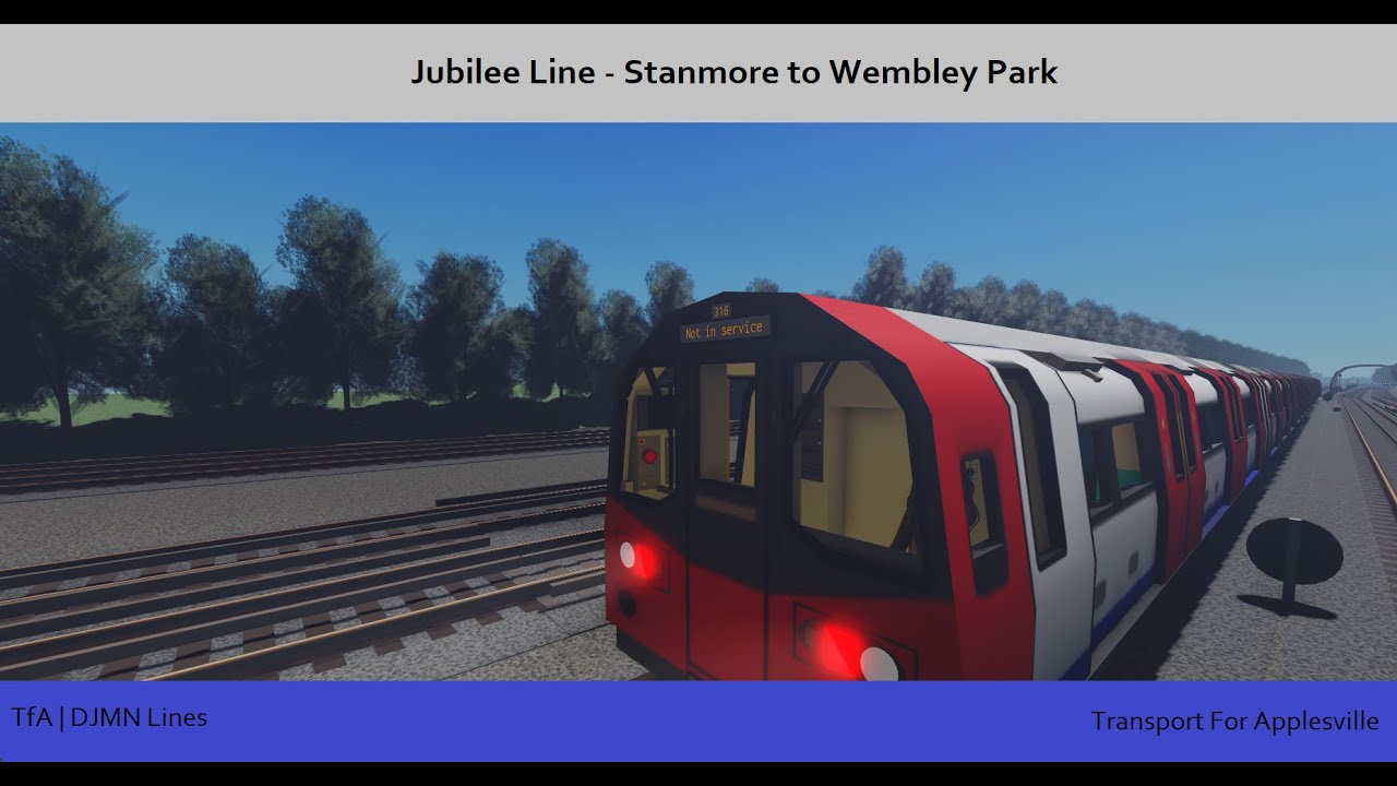 London Underground by Applesville - Stanmore to Wembley Park | Jubilee ...