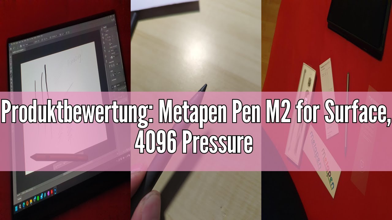 Produktbewertung: Metapen Pen M2 for Surface, 4096 Pressure Level, Tail ...