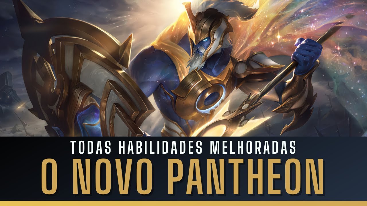 TESTEI O NOVO PANTHEON! AGORA, ELE PODE FAZER AP! TODAS HABILIDADES ...
