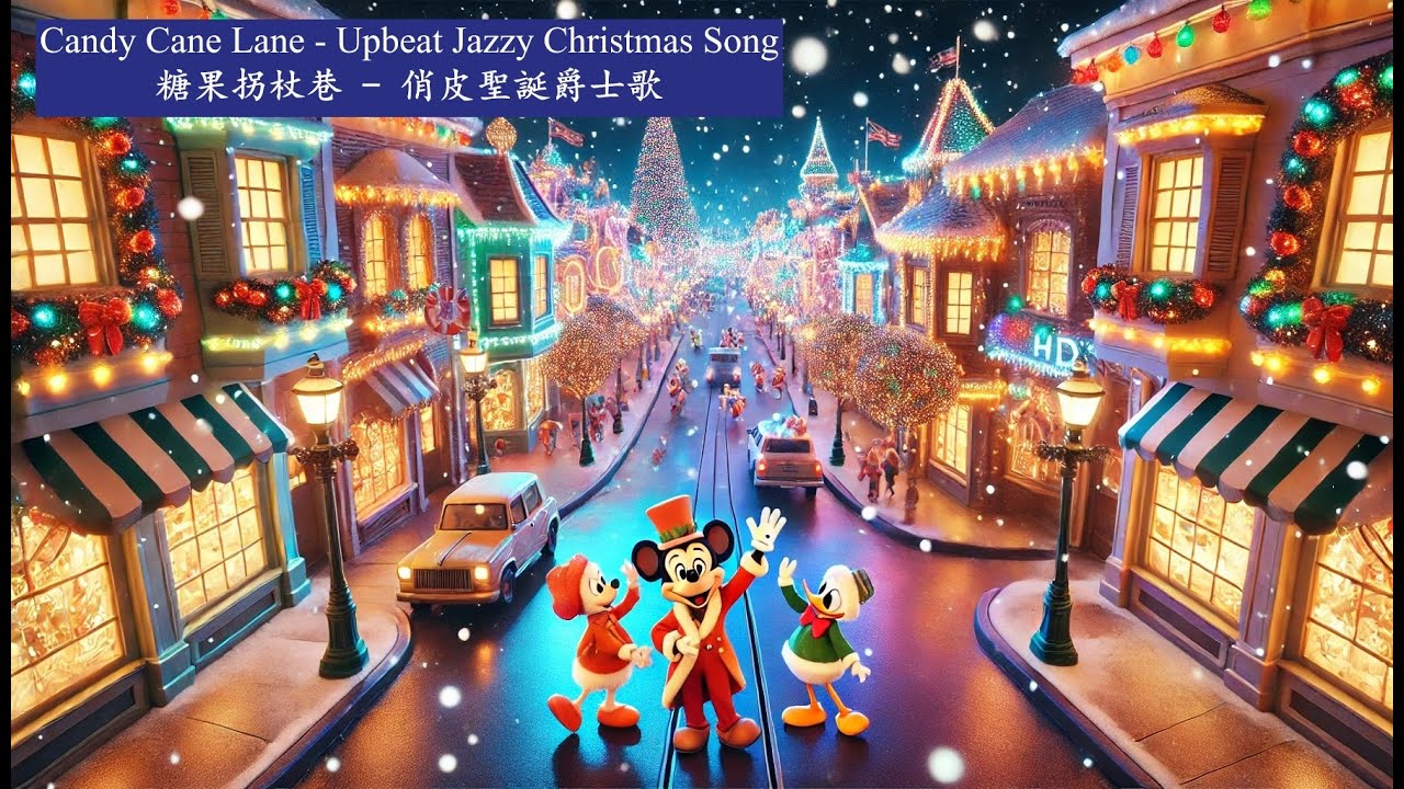 [Xmas Songs] Candy Cane Lane - Upbeat Jazzy Christmas Song | Festive ...