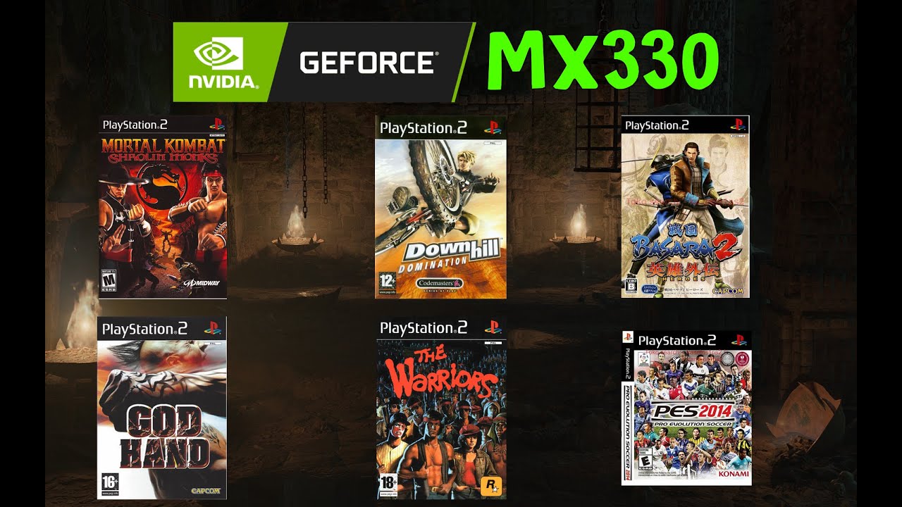 NVIDIA GEFORCE MX 330 Test game ps 2 2023 - YouTube