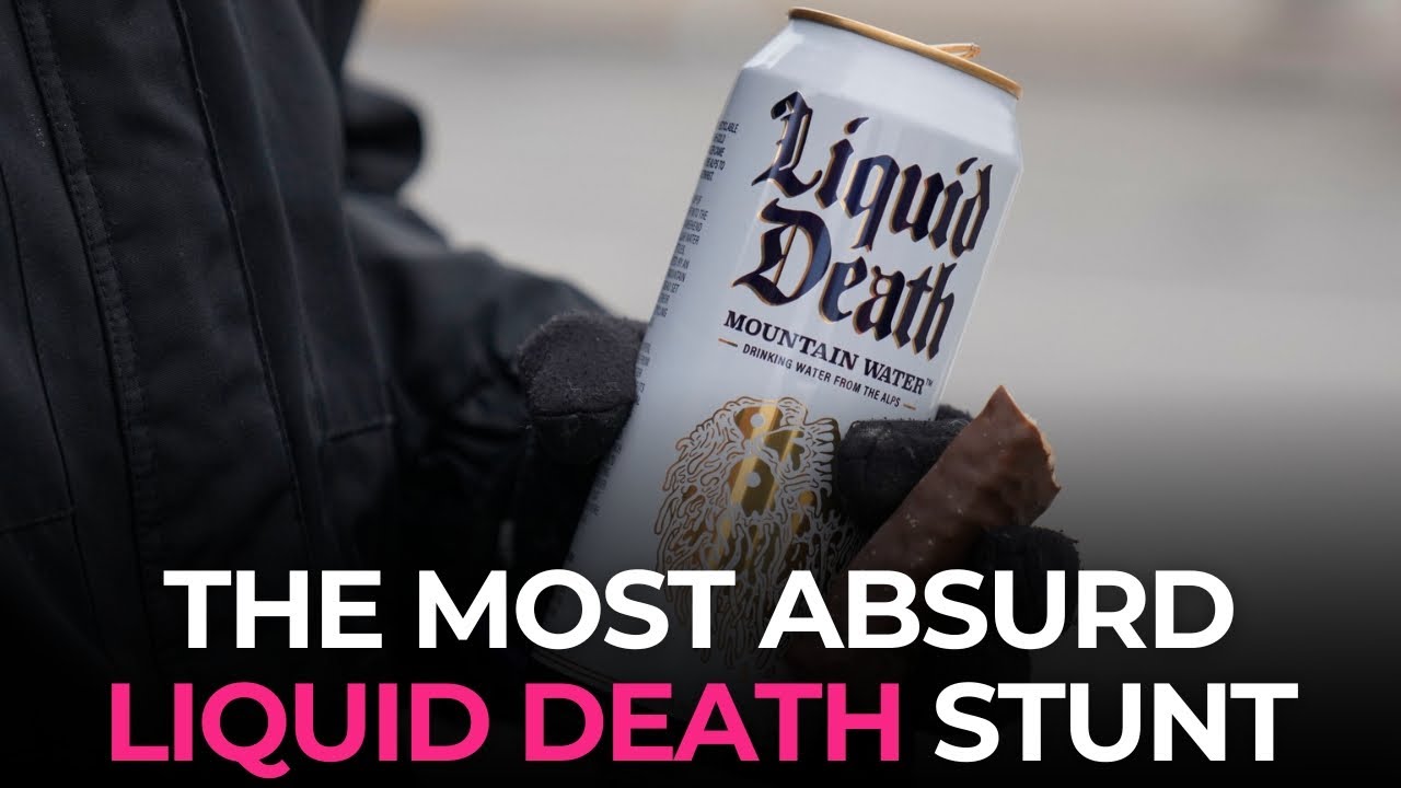 The Most Absurd Thing Liquid Death Has Done to Quench Your Thirst - YouTube