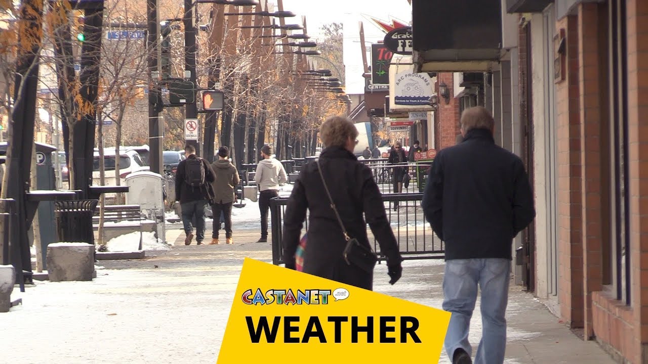 Cold week ahead - YouTube