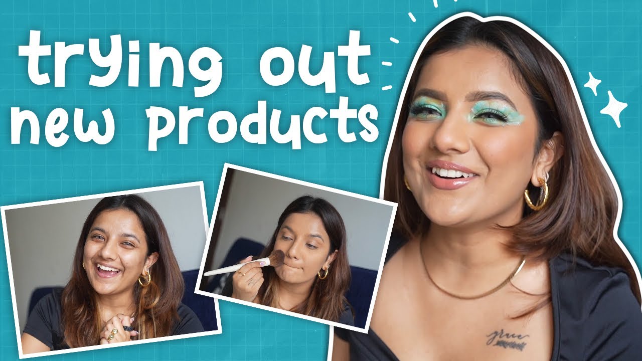 TRYING OUT NEW PRODUCTS - YouTube