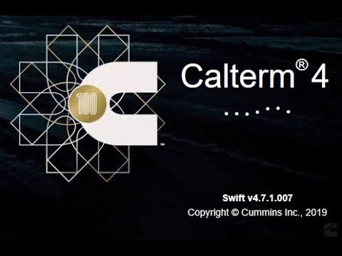 Cummins Calterm para principiantes, como conectar un ECM - YouTube