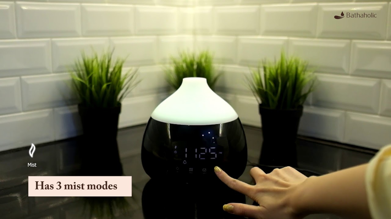 Humidifier Spamist 8 | Bathaholic - YouTube