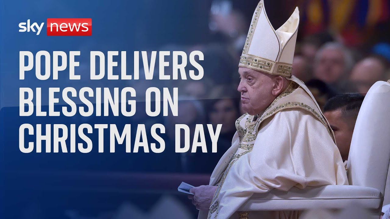 Pope Francis delivers his “Urbi et Orbi” message and blessing on ...