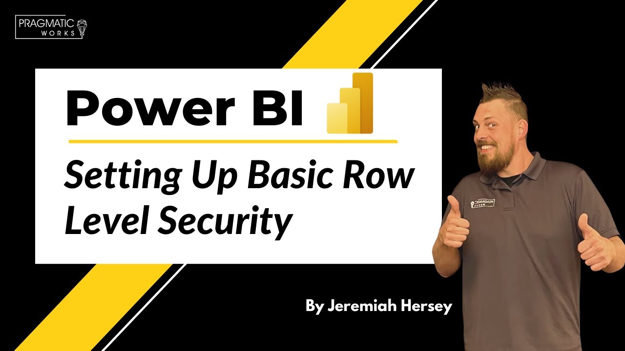 Power BI Report Server (RLS) - Setting Up Basic Row Level Security🔐 ...